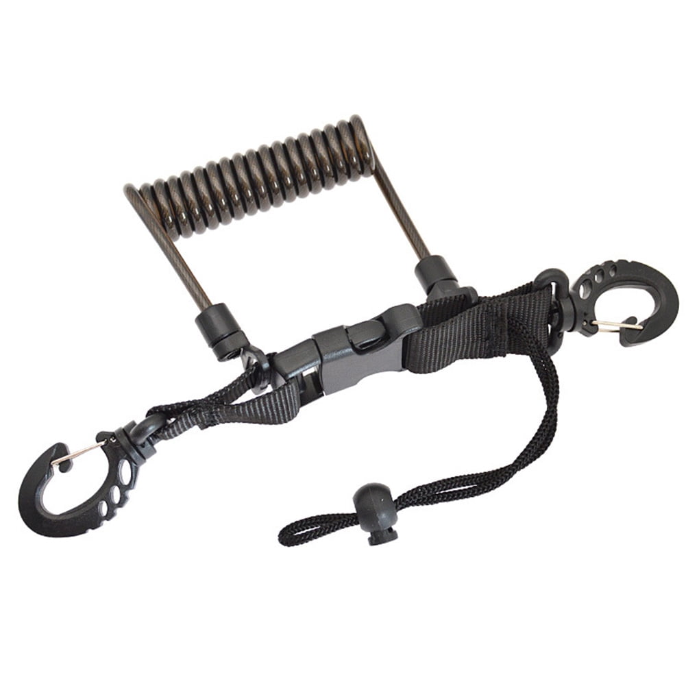 Widealiff Diving Flashlights Anti-lost Spiral Lanyard Cable Safety ...