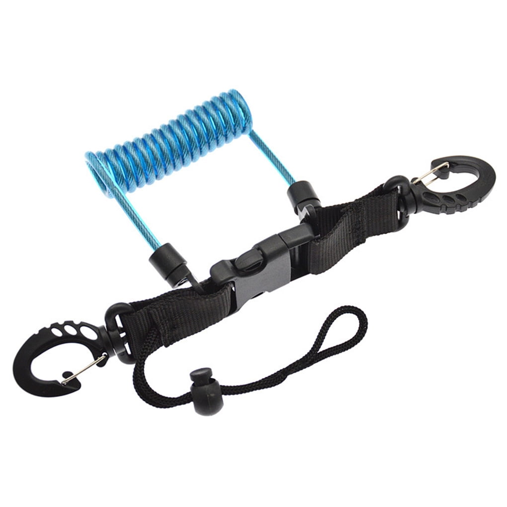 Widealiff Diving Flashlights Anti-lost Spiral Lanyard Cable Safety ...