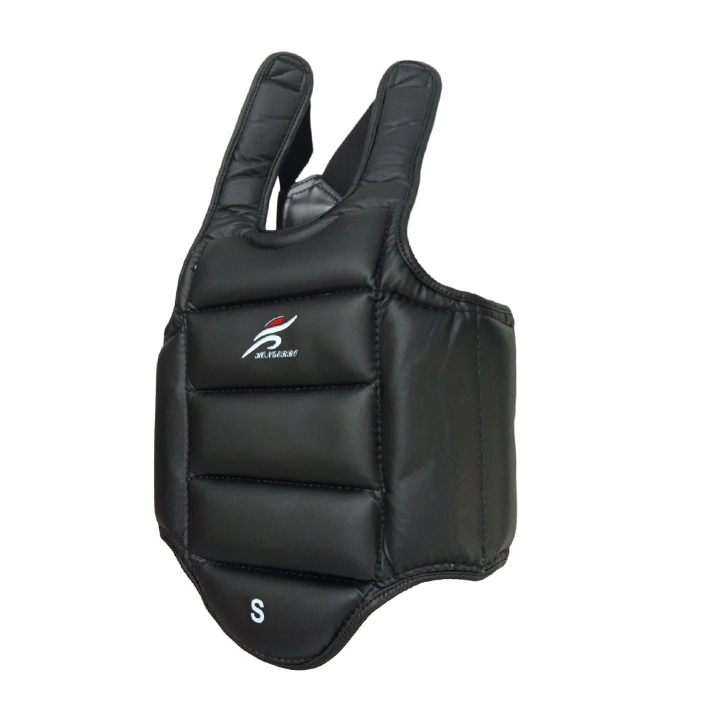 Widealiff Karate Chest Guard Sanda Women Men Kids Kickboxing Taekwondo ...