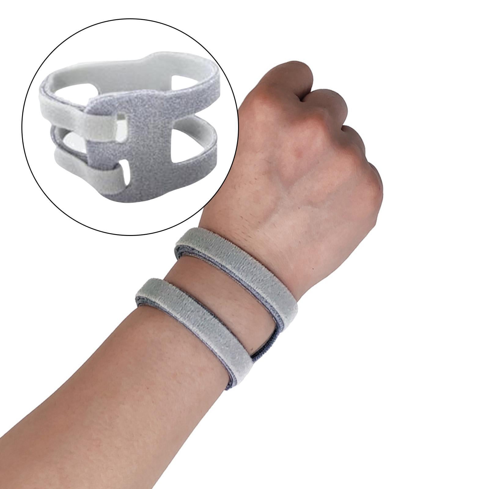 Widealiff Support Bands Straps Wrist Brace Tfcc Tear for Weight Bearing Fitness Gray 31.5 x 4 ...