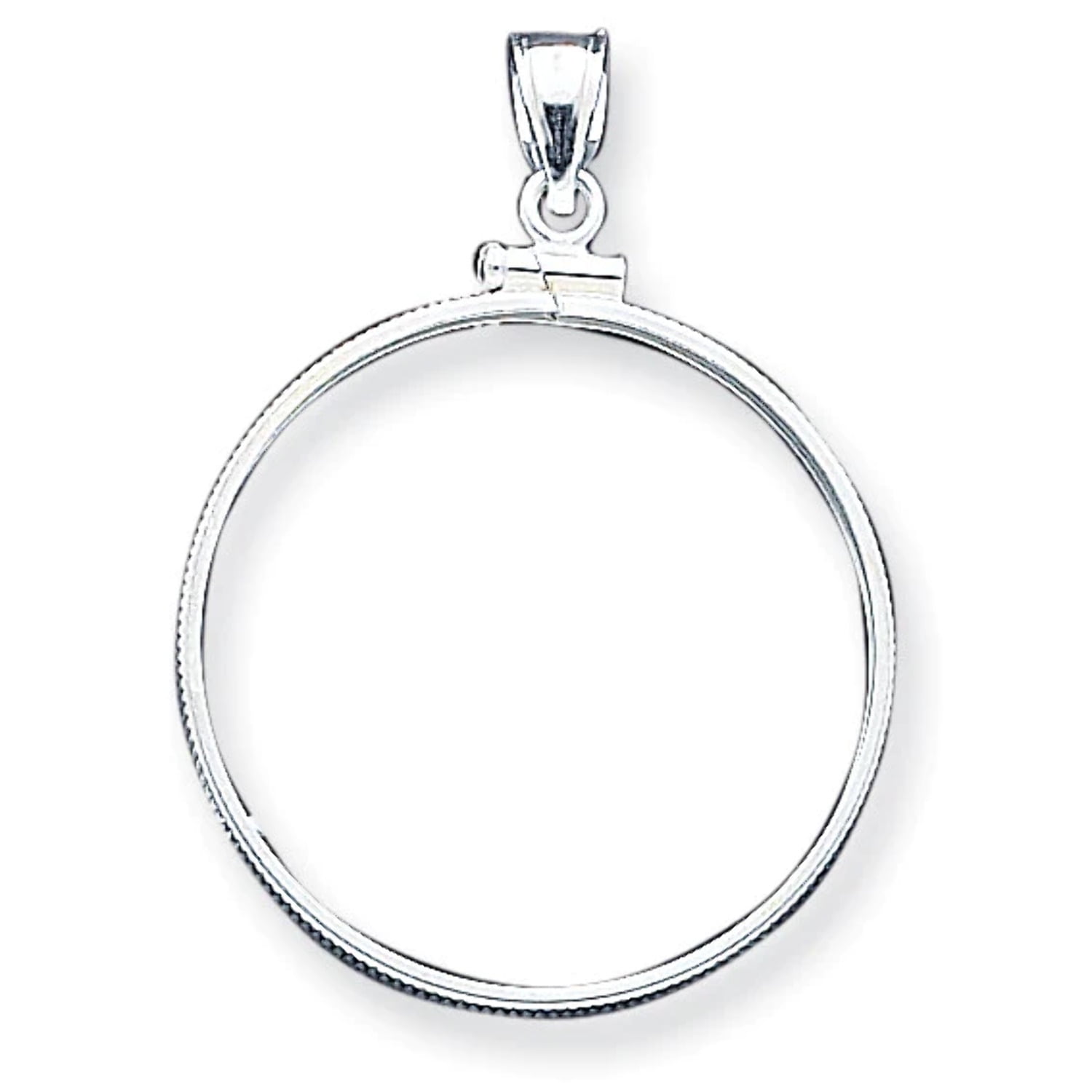 Wideband Distinguished Coin Jewelry Sterling Silver Polished 30.5 x 2 ...