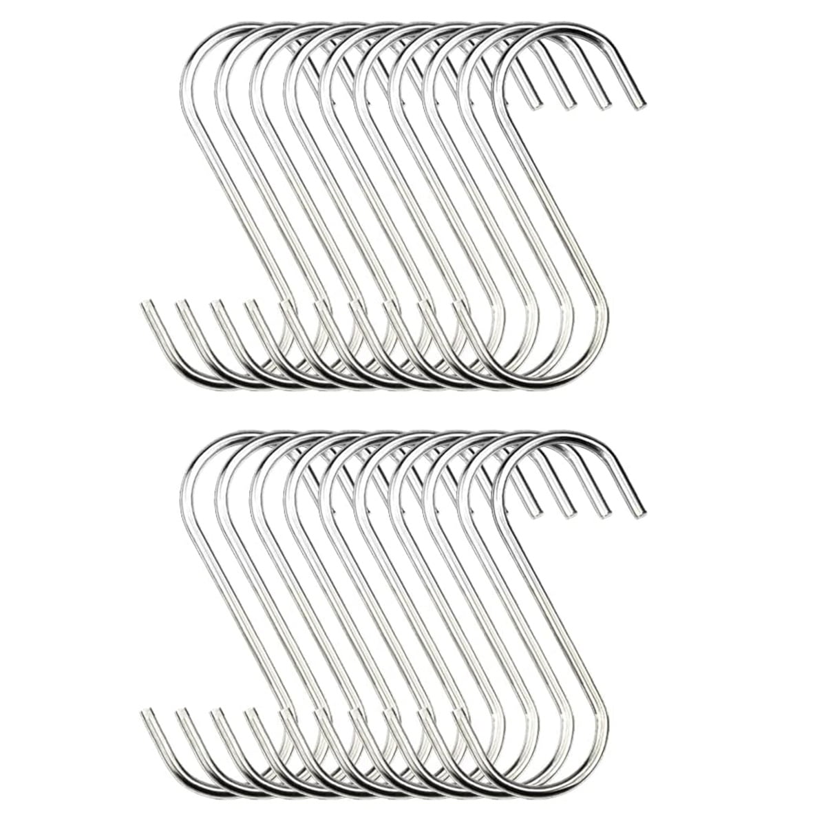 Widely Application, 20 Pcs Heavy Duty S Hooks Stainless Steel, Easy to ...