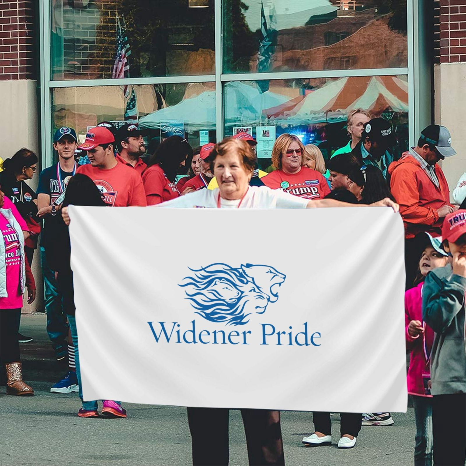 Widener University Logo Banner Breeze Flag Outdoor Flags Home Flag ...