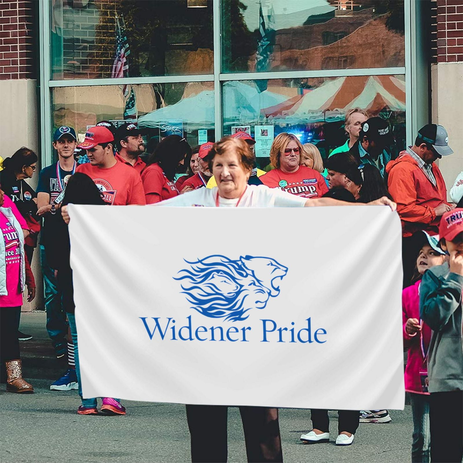 Widener University Logo Banner Breeze Flag Outdoor Flags Home Flag ...