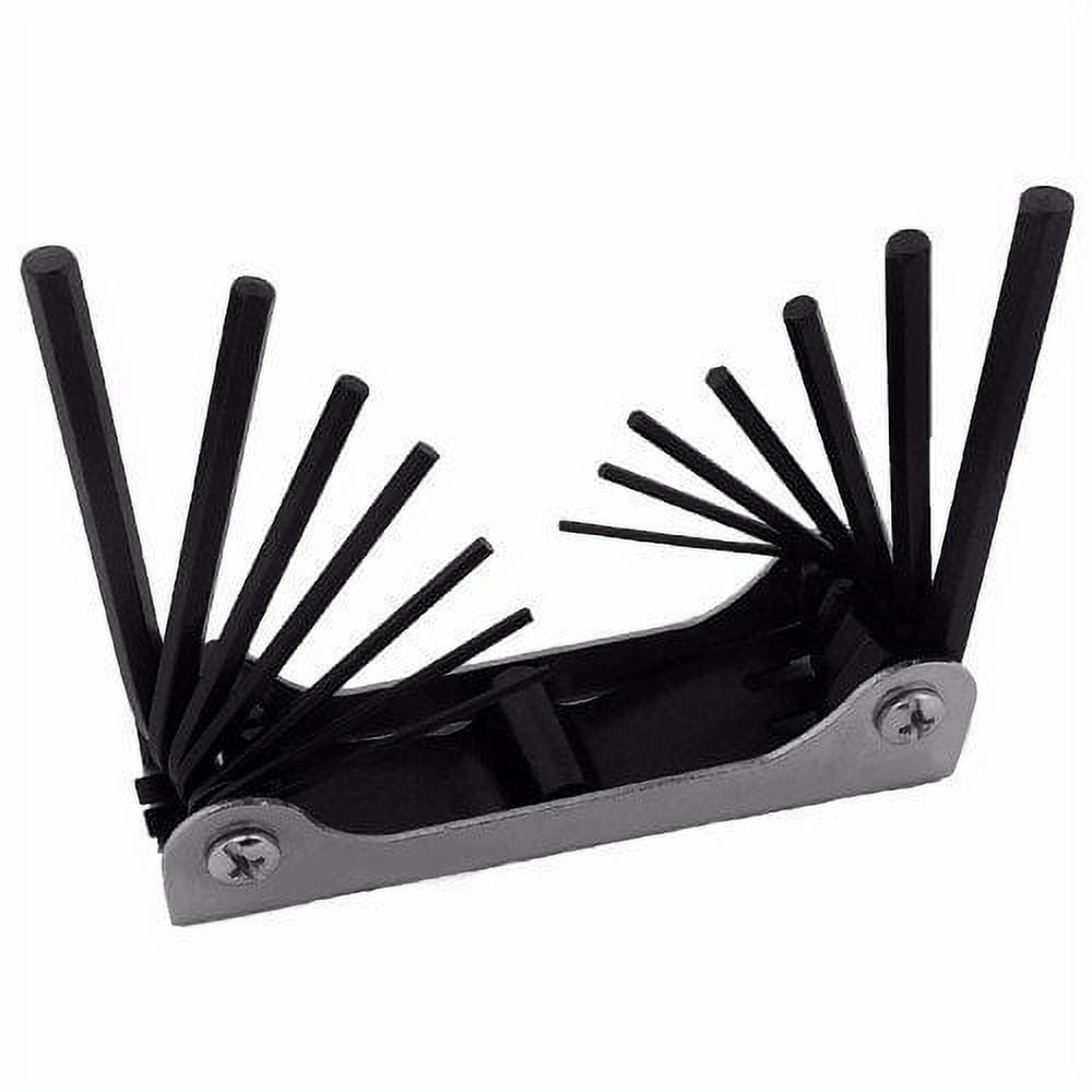 Wideskall 14 Pieces 1/16" to 7/32" Folding Metric Combination Hex Key ...
