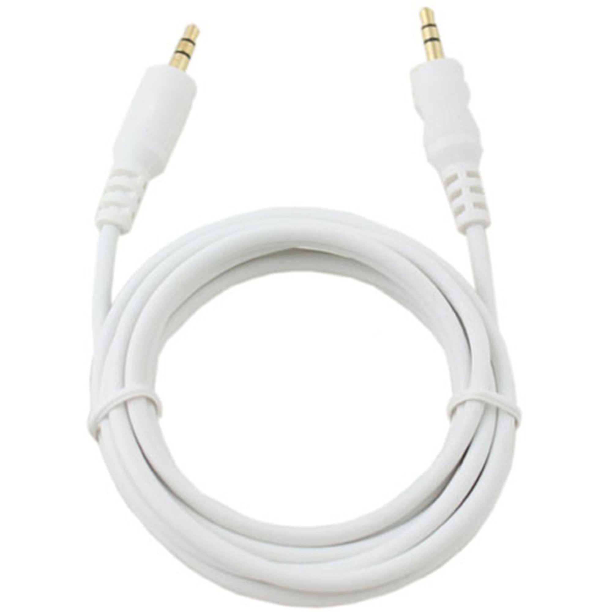 Wideskall 20' Aux Jack Auxiliary Cord Wire, Gold Plated 3.5mm Male to ...