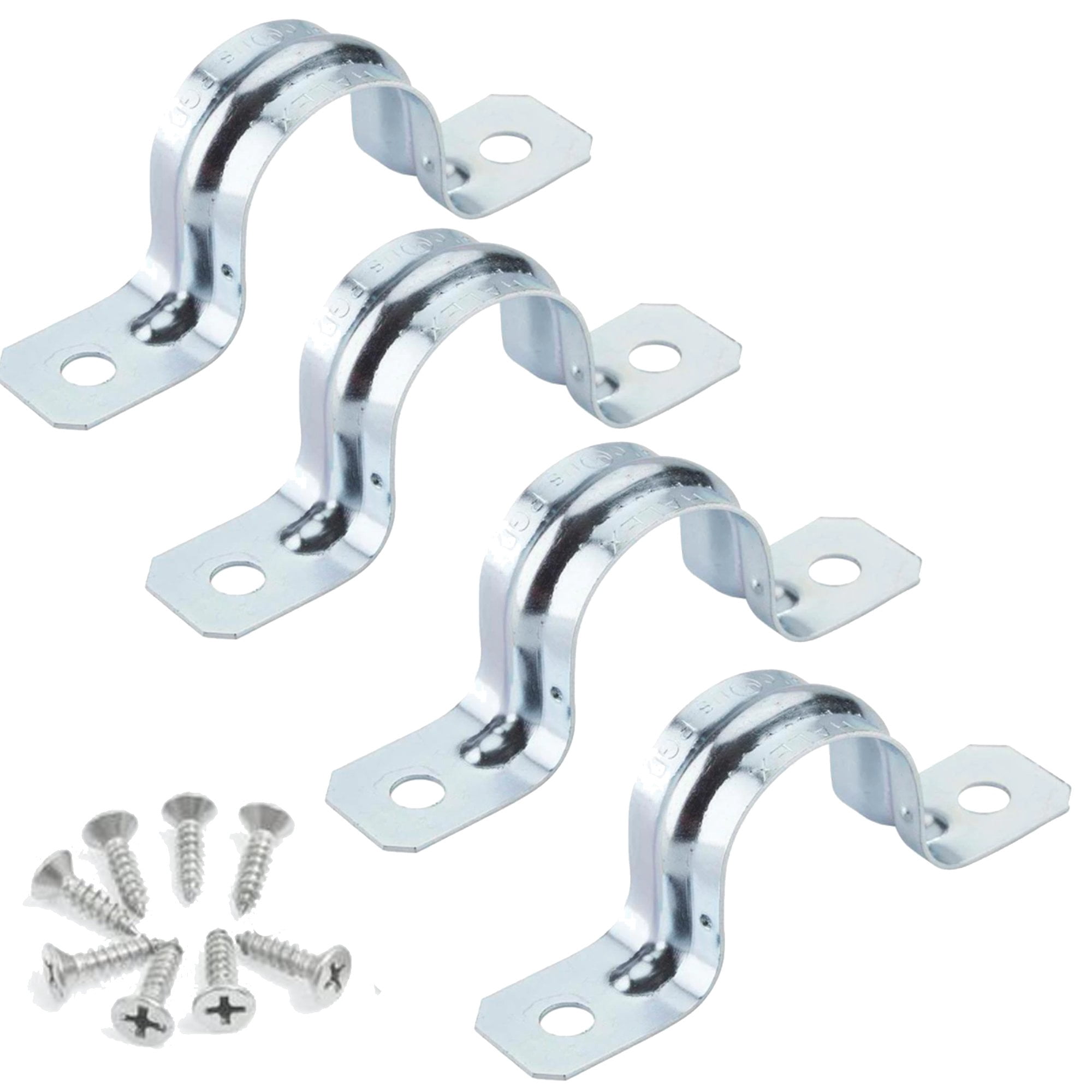 Wideskall 3/4" inch Heavy Duty Pipe Tube Conduit Steel Hanger U Strap ...
