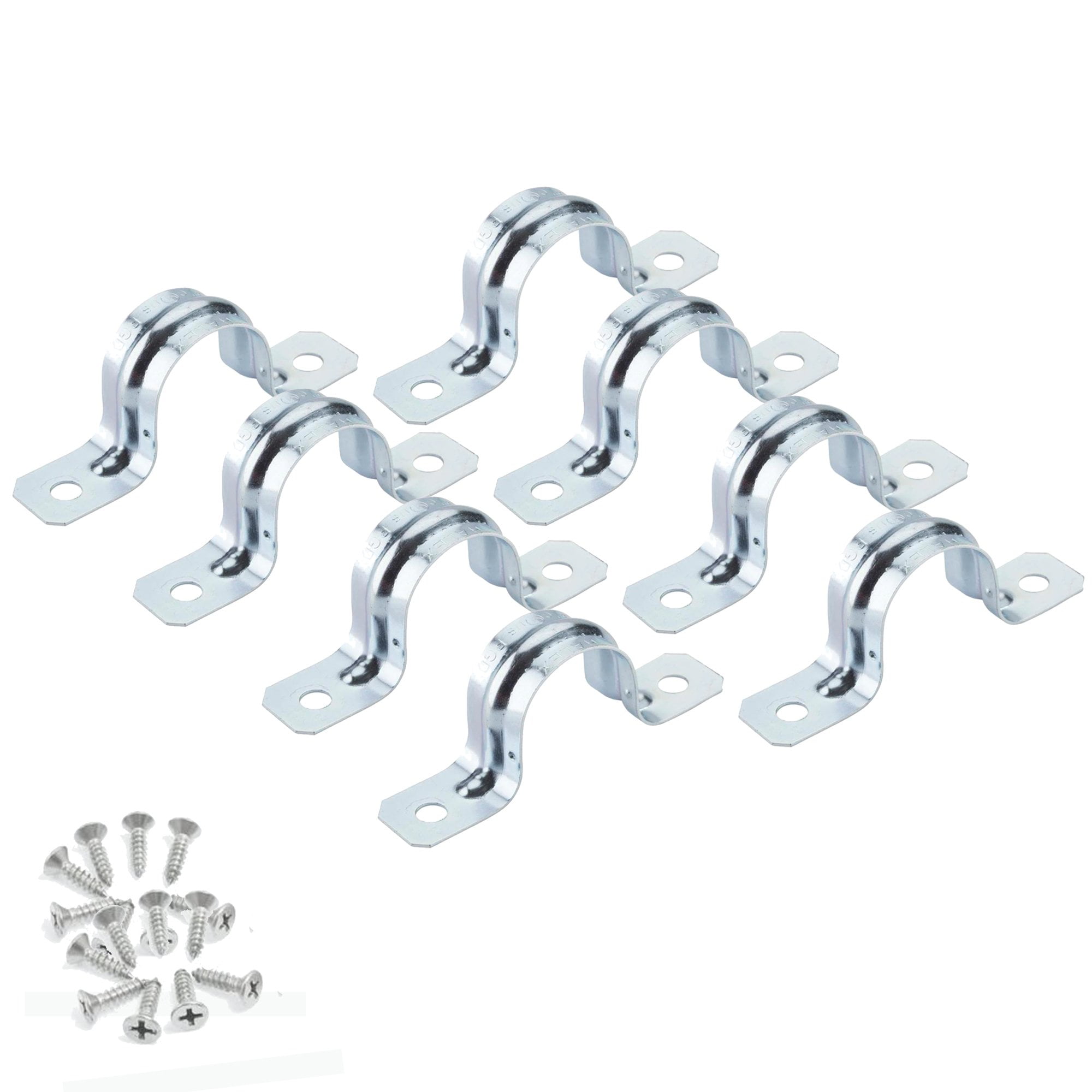 Wideskall 3/4" inch Heavy Duty Pipe Tube Conduit Steel Hanger U Strap ...