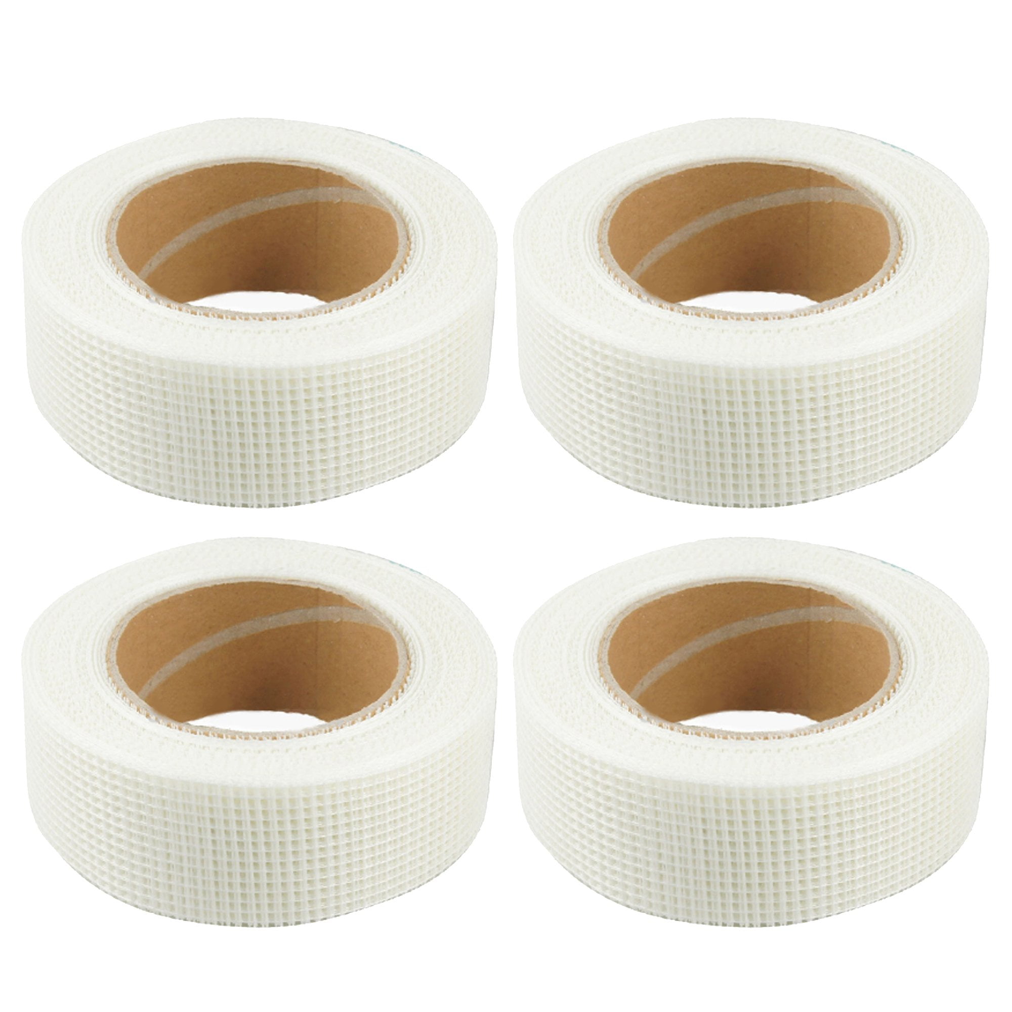 Wideskall 4 Rolls 65 FT x 2" Self Adhesive Fiberglass Cloth Tape White ...