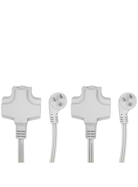 Flat Plug Extension Cords in Extension Cords by Prongs - Walmart.com