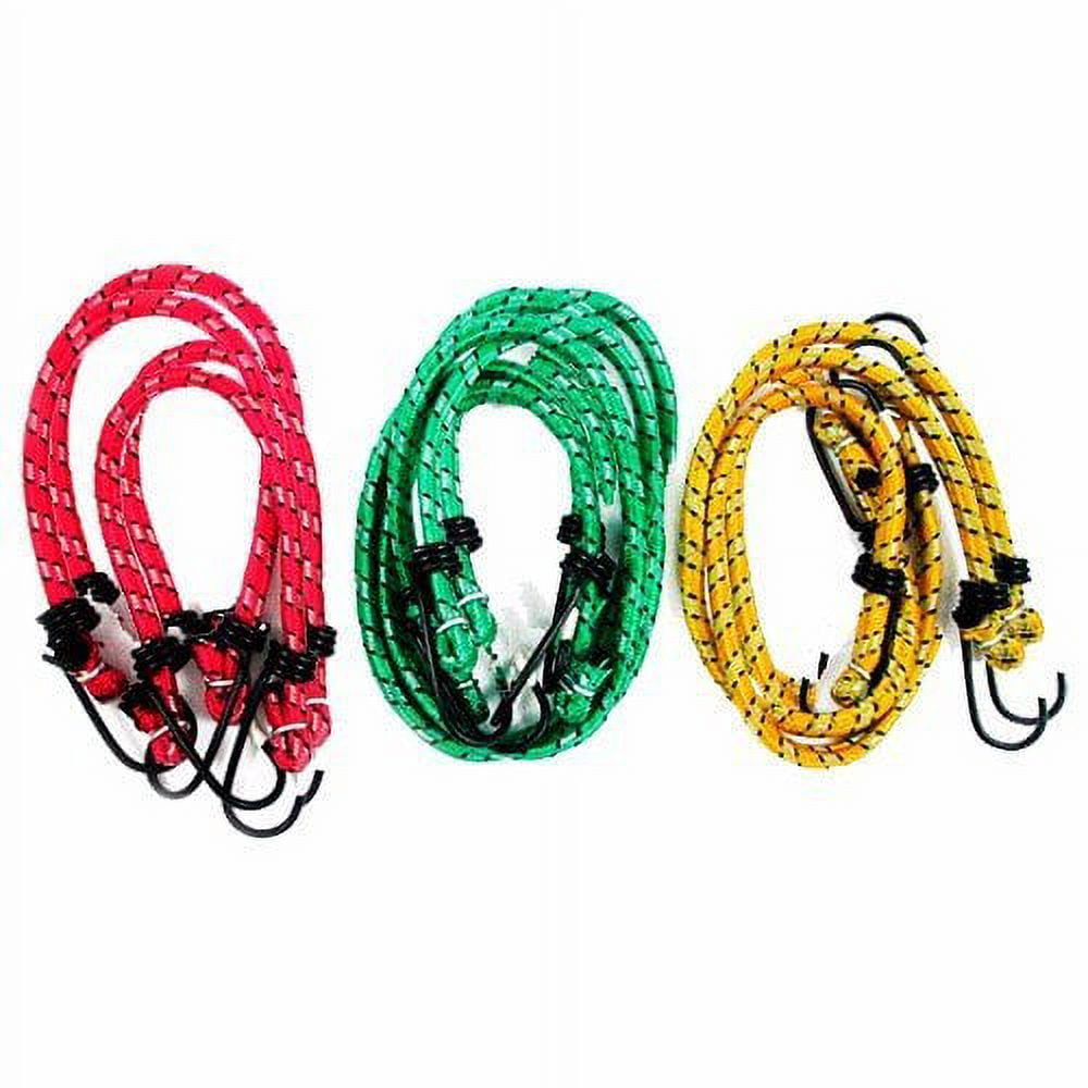 Wideskall Assorted Size 12" 18" 24" inch Bungee Cords Assortment Set ...