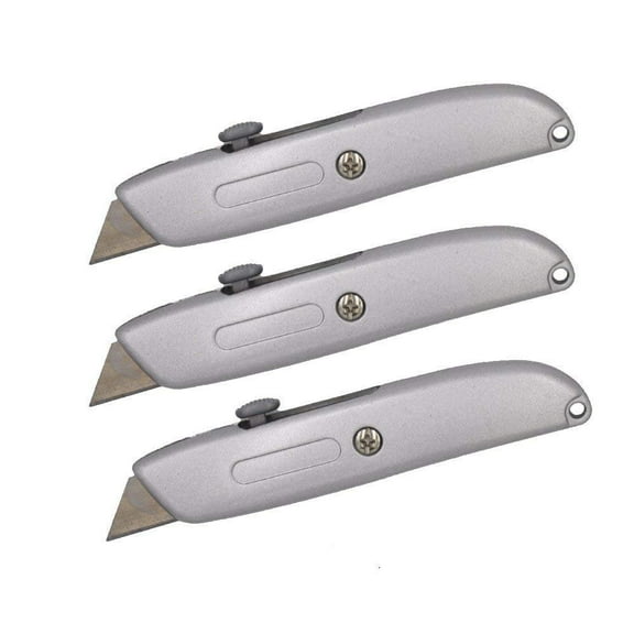 Auto-Retractable Box Cutter, Heavy Duty Utility Knife, Safe Ceramic ...