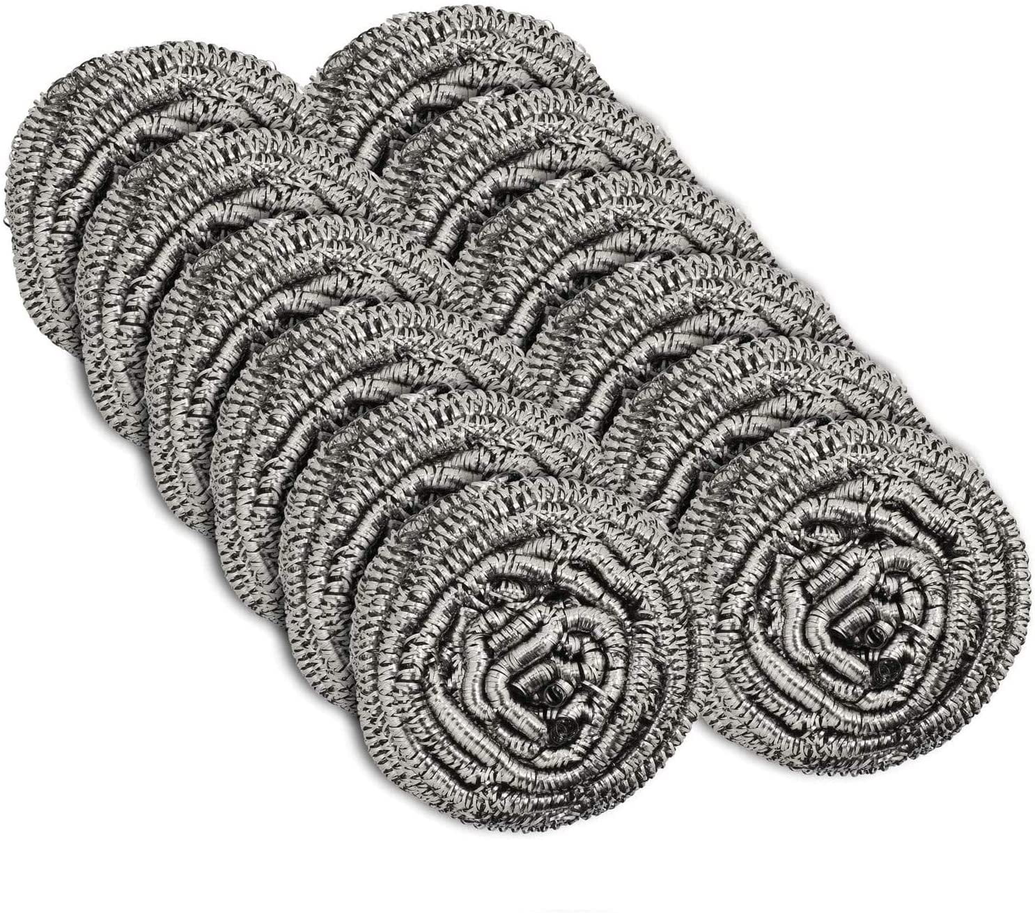 Wideskall Stainless Steel Kitchen Cleaning Sponges Scouring Pad Steel ...