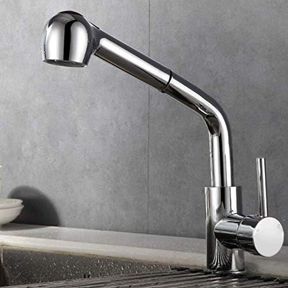 Widespread Kitchen Sink Faucet for Bar Farmhouse Commercial, Brass ...