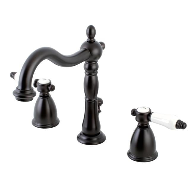 Widespread Lavatory Faucet with Retail Pop-Up - Oil Rubbed Bronze ...