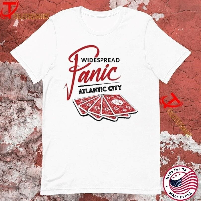 Widespread Panic Atlantic City Card T-Shirts - Walmart.com