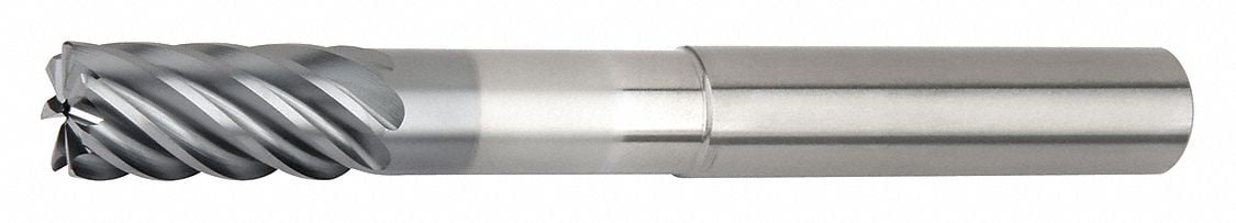 Widia Hanita Cor Rad End Mill,1/2",Carb,0.0300" rad 7VNX13005BT ...