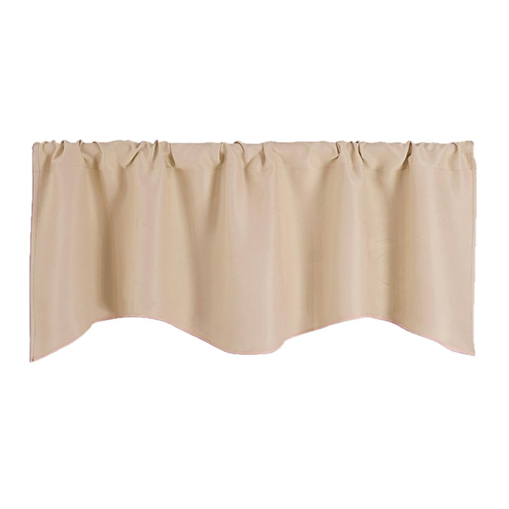 Widnow Valances For Windows Valances For Bedroom Windows, Rod Pocket ...