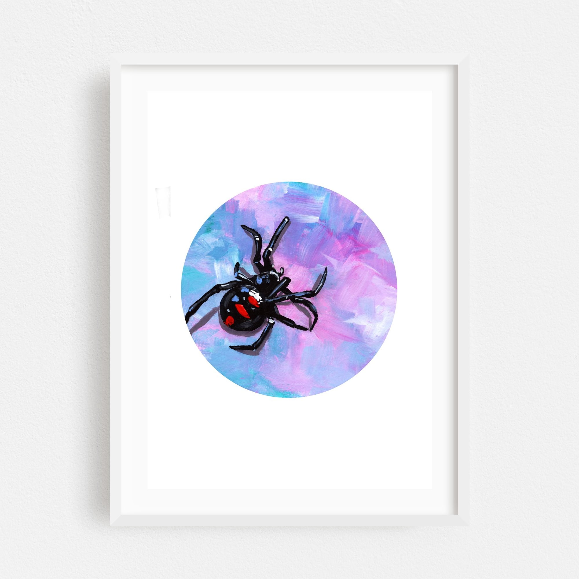 Widow - Painting Insect Animal Modern Art Pastel Surrealism Pop Art ...