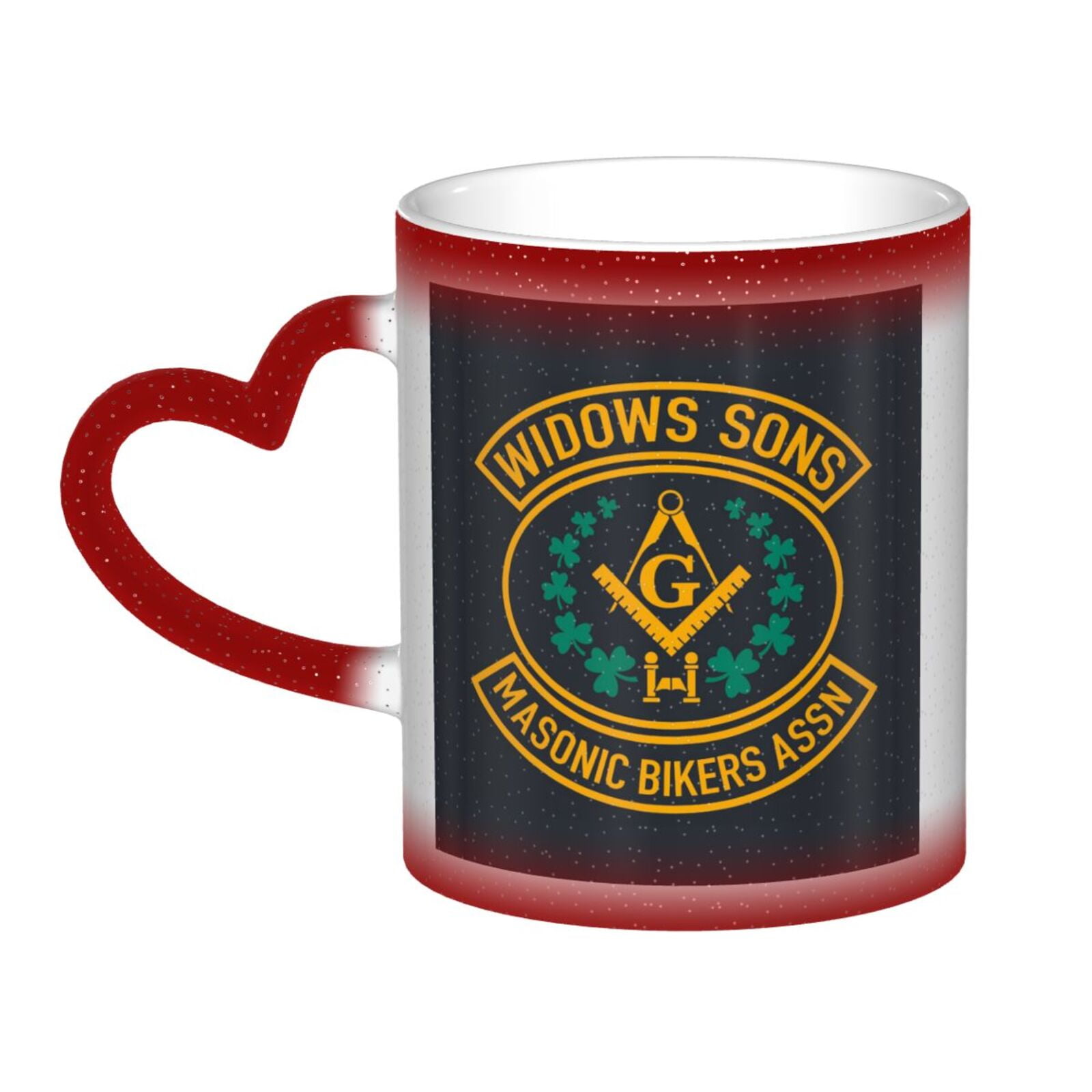 Widows Sons Raise Masons Mug Color Changing Coffee Mug Ceramic Heat ...