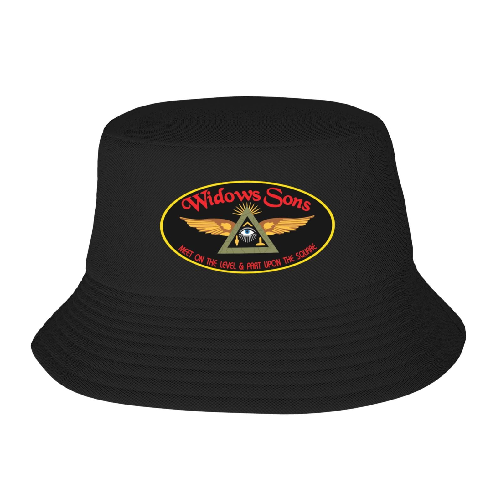 Widows Sons Raise Masons Sun Hats for Men Women Bucket Hat Wide Brim UV ...