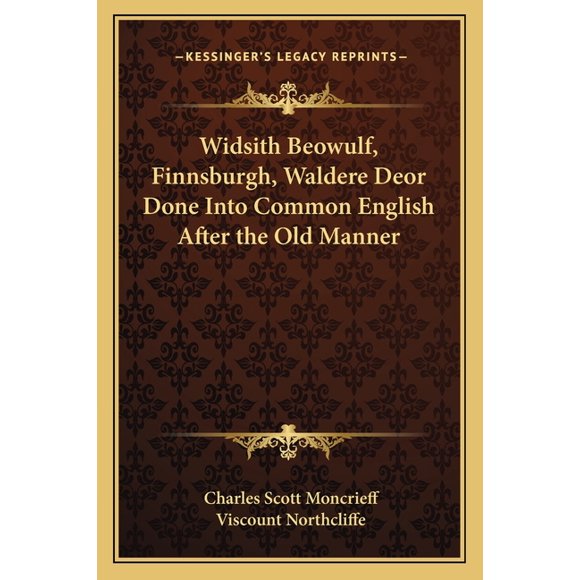 Old English Beowulf