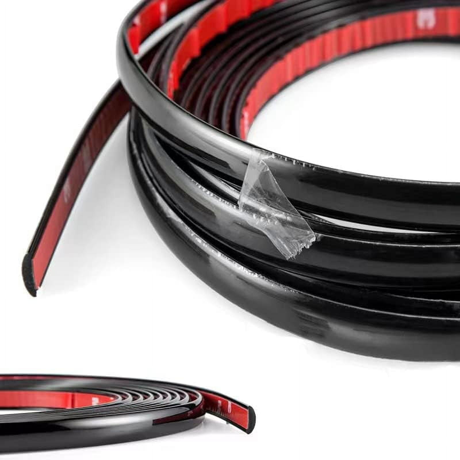 Width:3/4 inch (20mm) Self Adhesive Auto Trim Molding Strip Scratch ...