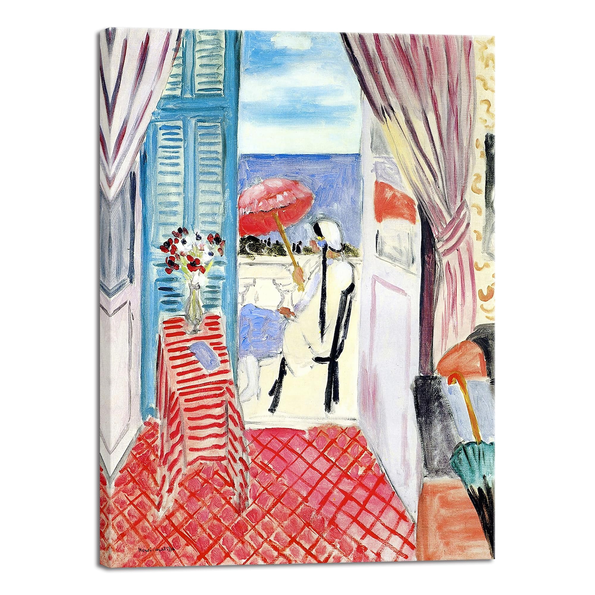 Wieco Art Canvas Prints Wall Art Henri Matisse Aesthetic Posters Woman ...