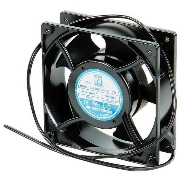 Wiegmann Axial Fan,Square,4-23/32" H,88/100 CFM WA4AXFN - Walmart.com