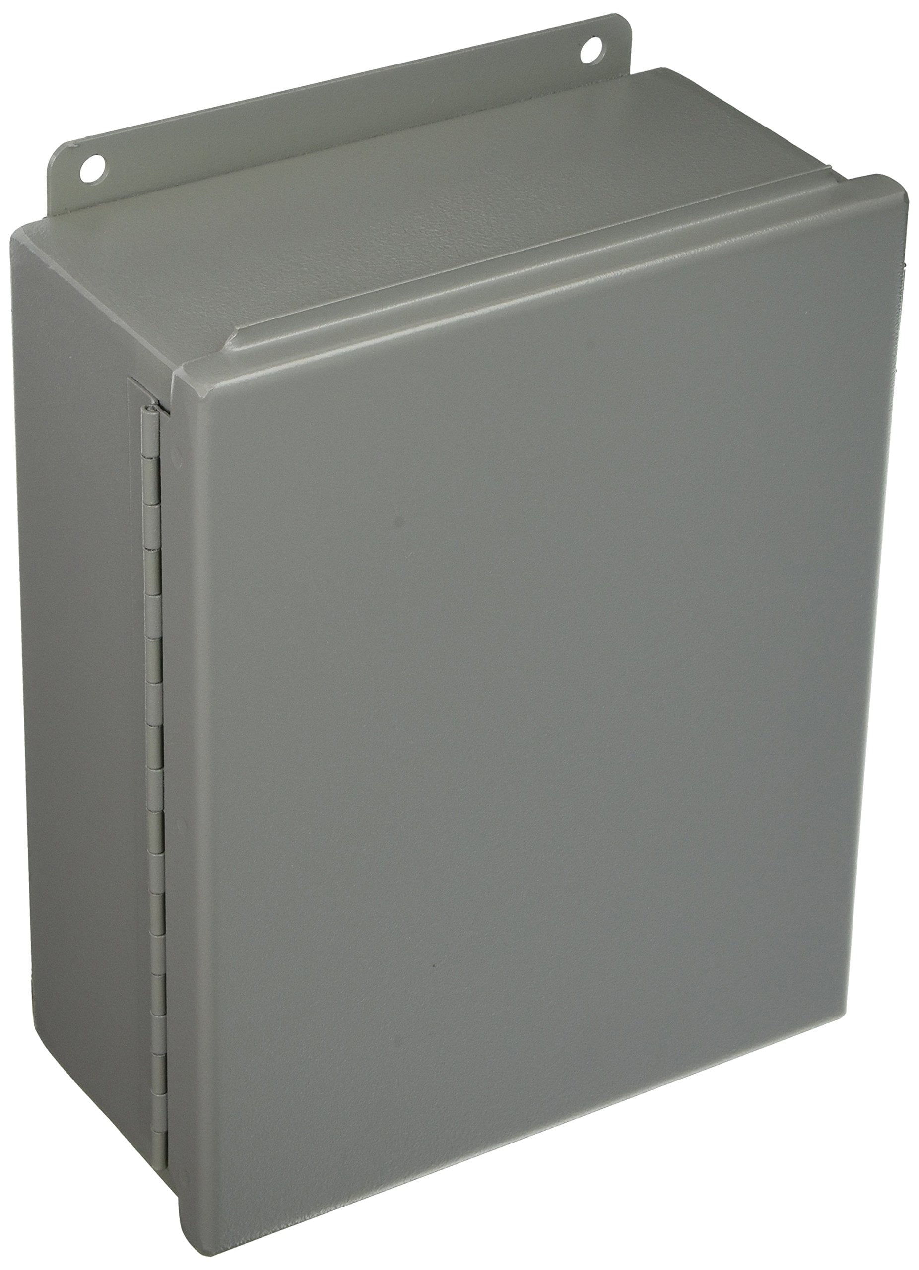 Wiegmann B100804CH NEMA 12 JIC Box Continuous Hinge, Steel, 10" x 8" x ...