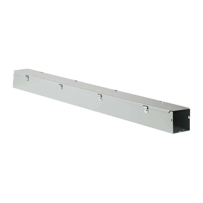 Wiegmann Straight Section Wireway, 1 Rating, Steel, Powder Coated ...