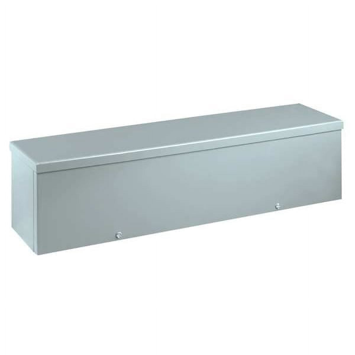 Wiegmann Wiring Trough, 3R Rating, Steel, Galvanized RSCG040412G ...
