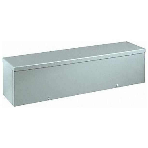Wiegmann Wiring Trough,Mtllc,6In.Hx 6In.Wx 48In.D RSCG060648GNK ...