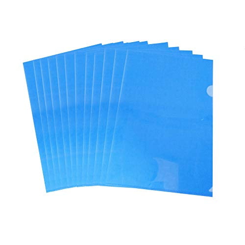 Wiekyze L-Type Plastic Folder Safe Project Pockets Transparent Clear ... Wiekyze L-Type Plastic Folder Safe Project Pockets Transparent Clear ...