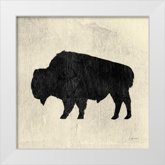 Wiens, James 12x12 White Modern Wood Framed Museum Art Print Titled ...