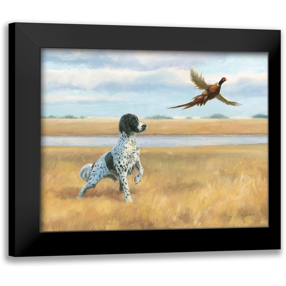 Wiens, James 14x12 Black Modern Framed Museum Art Print Titled - On ...