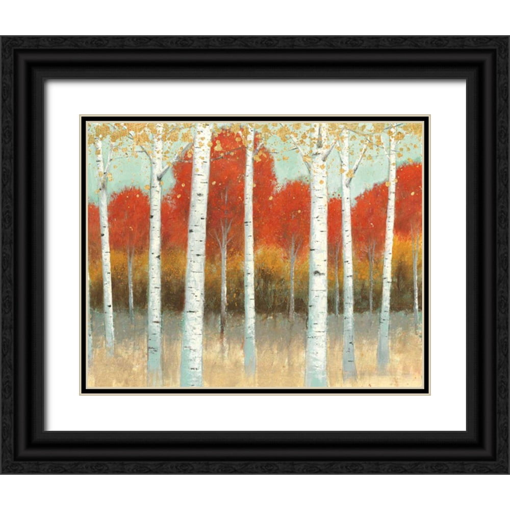 Wiens, James 14x12 Black Ornate Wood Framed with Double Matting Museum ...