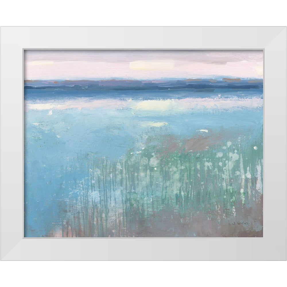 Wiens, James 14x12 White Modern Wood Framed Museum Art Print Titled ...