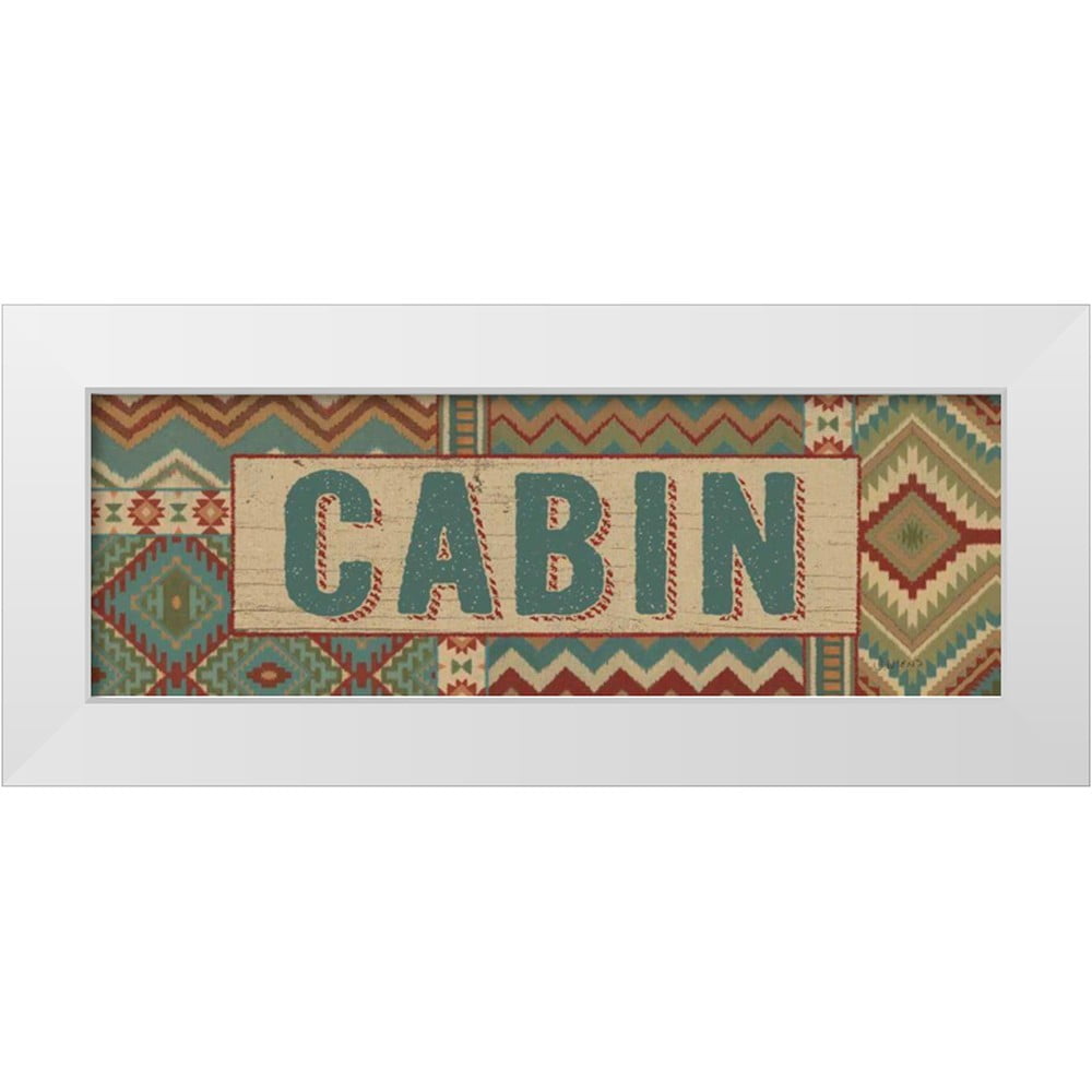 Wiens, James 14x7 White Modern Wood Framed Museum Art Print Titled ...