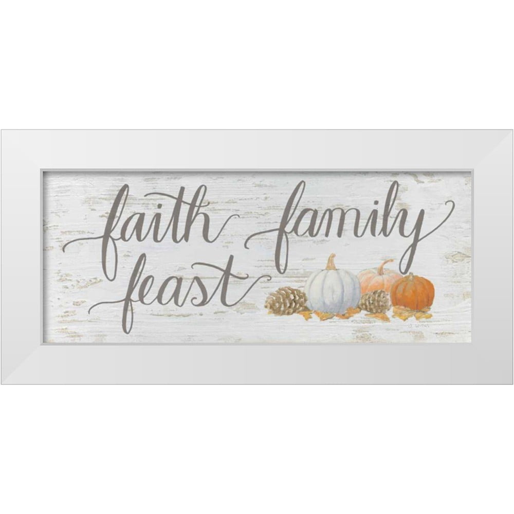 Wiens, James 14x8 White Modern Wood Framed Museum Art Print Titled ...