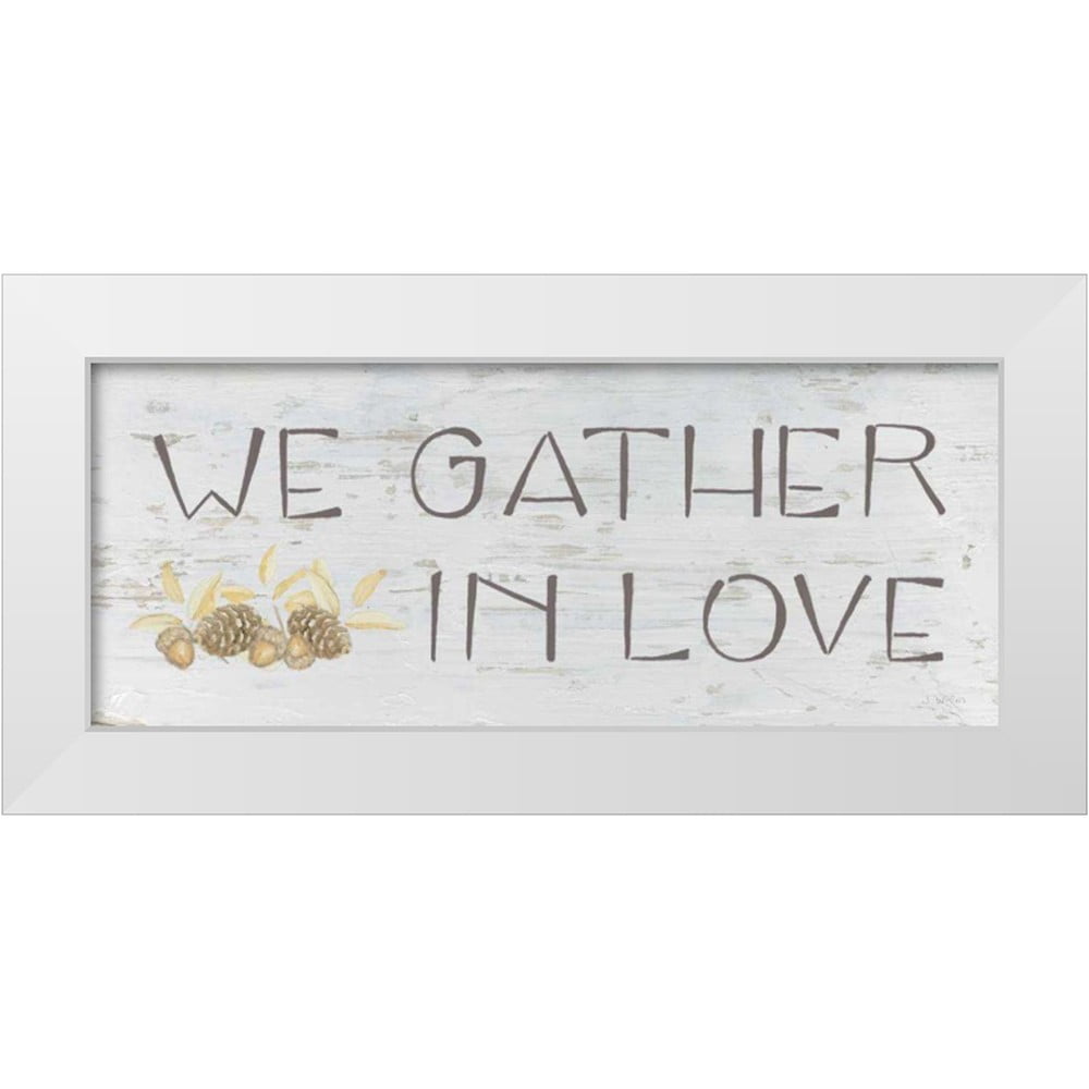 Wiens, James 14x8 White Modern Wood Framed Museum Art Print Titled ...