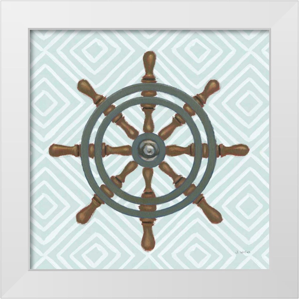 Wiens, James 15x15 White Modern Wood Framed Museum Art Print Titled - A ...