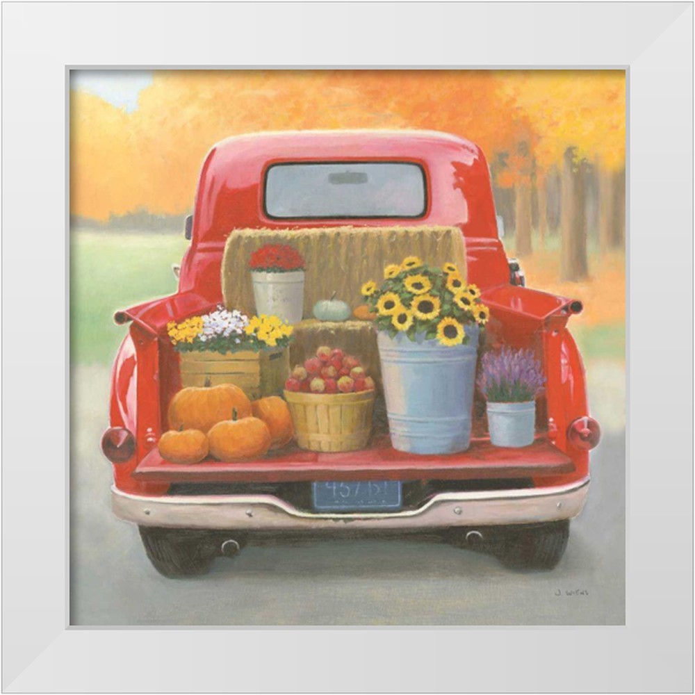 Wiens, James 15x15 White Modern Wood Framed Museum Art Print Titled ...