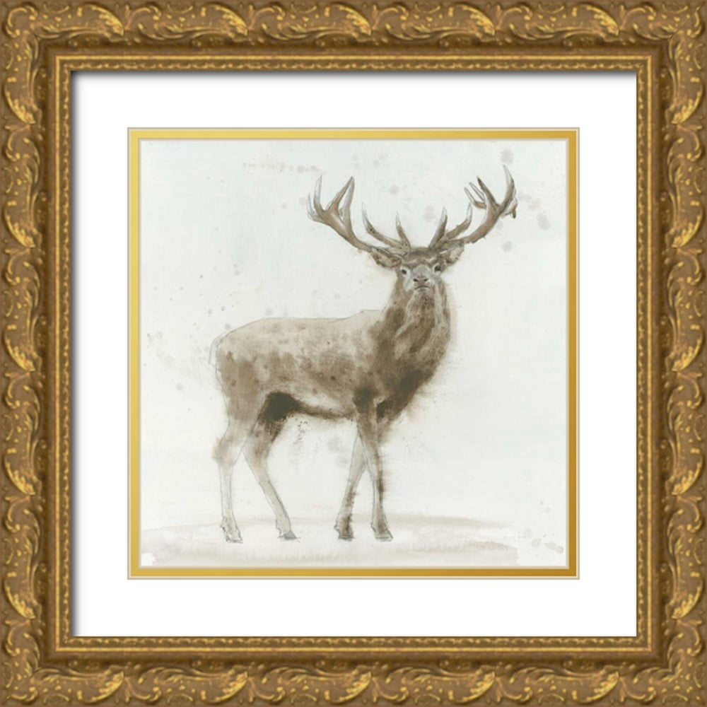 Wiens, James 20x20 Gold Ornate Wood Framed with Double Matting Museum ...