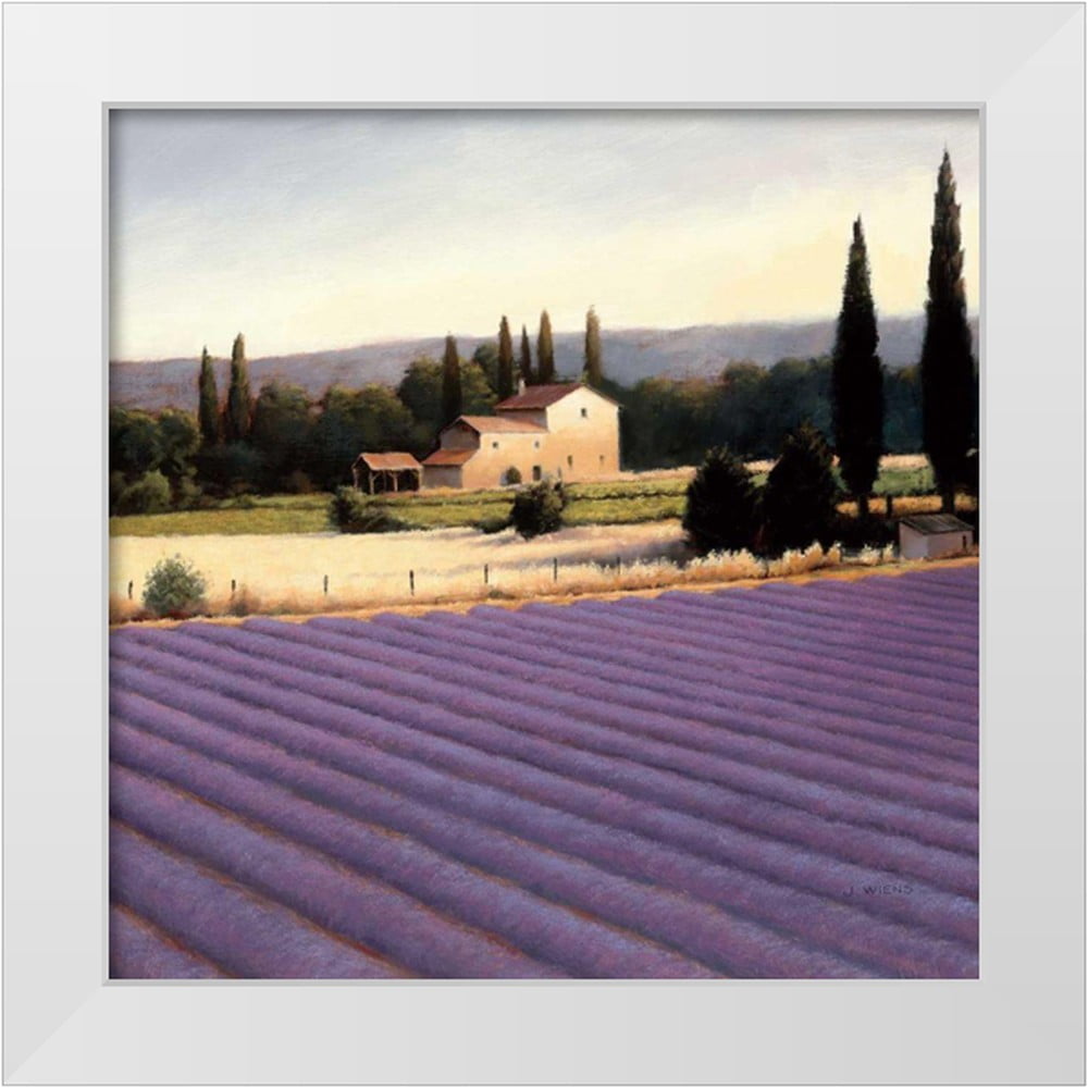 Wiens, James 20x20 White Modern Wood Framed Museum Art Print Titled ...
