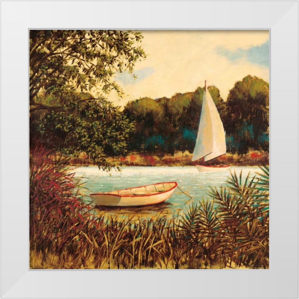 Wiens, James 20x20 White Modern Wood Framed Museum Art Print Titled ...