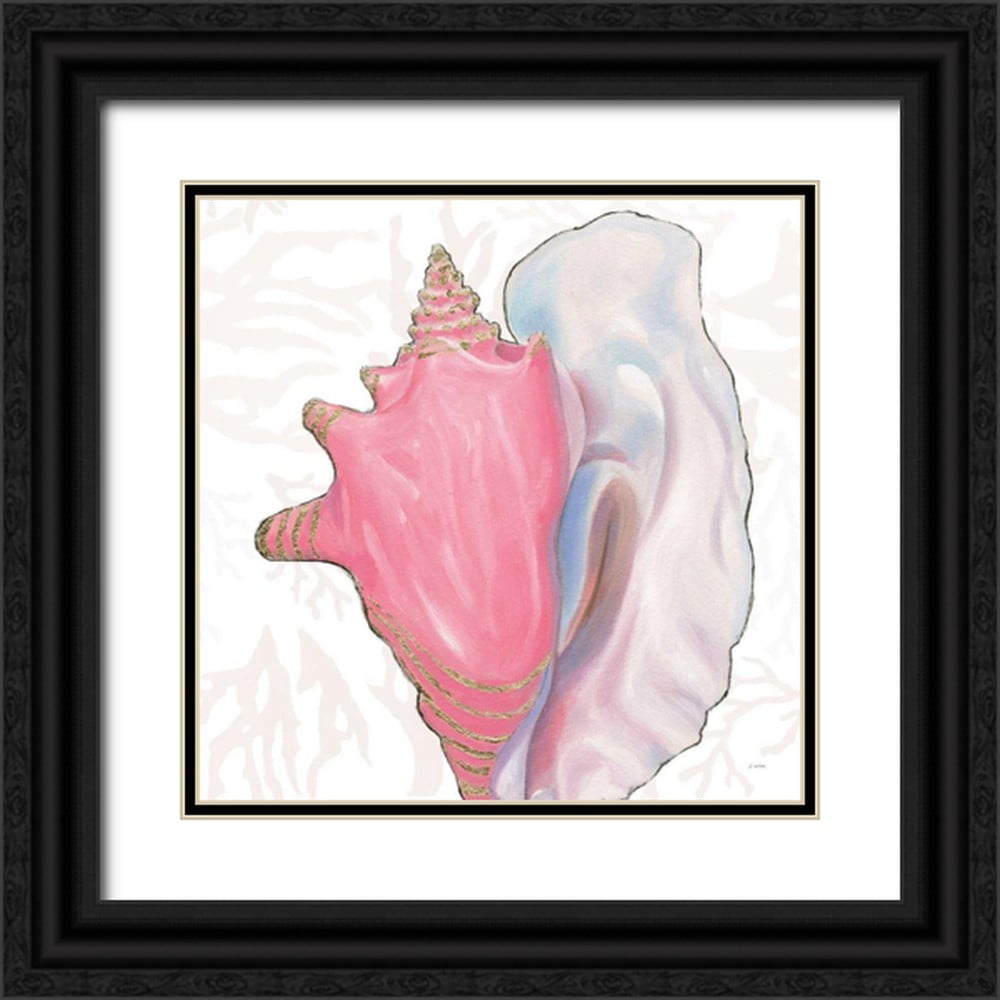 Wiens, James 26x26 Black Ornate Wood Framed with Double Matting Museum ...