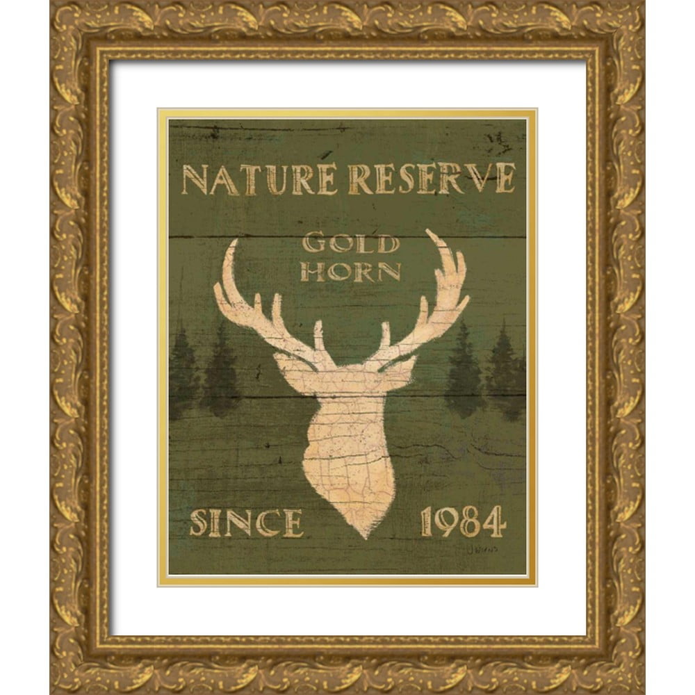 Wiens, James 26x32 Gold Ornate Wood Framed with Double Matting Museum ...