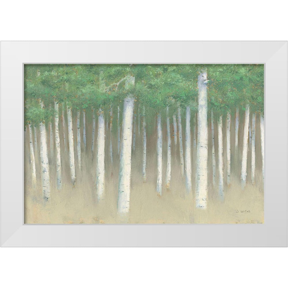 Wiens, James 32x23 White Modern Wood Framed Museum Art Print Titled ...