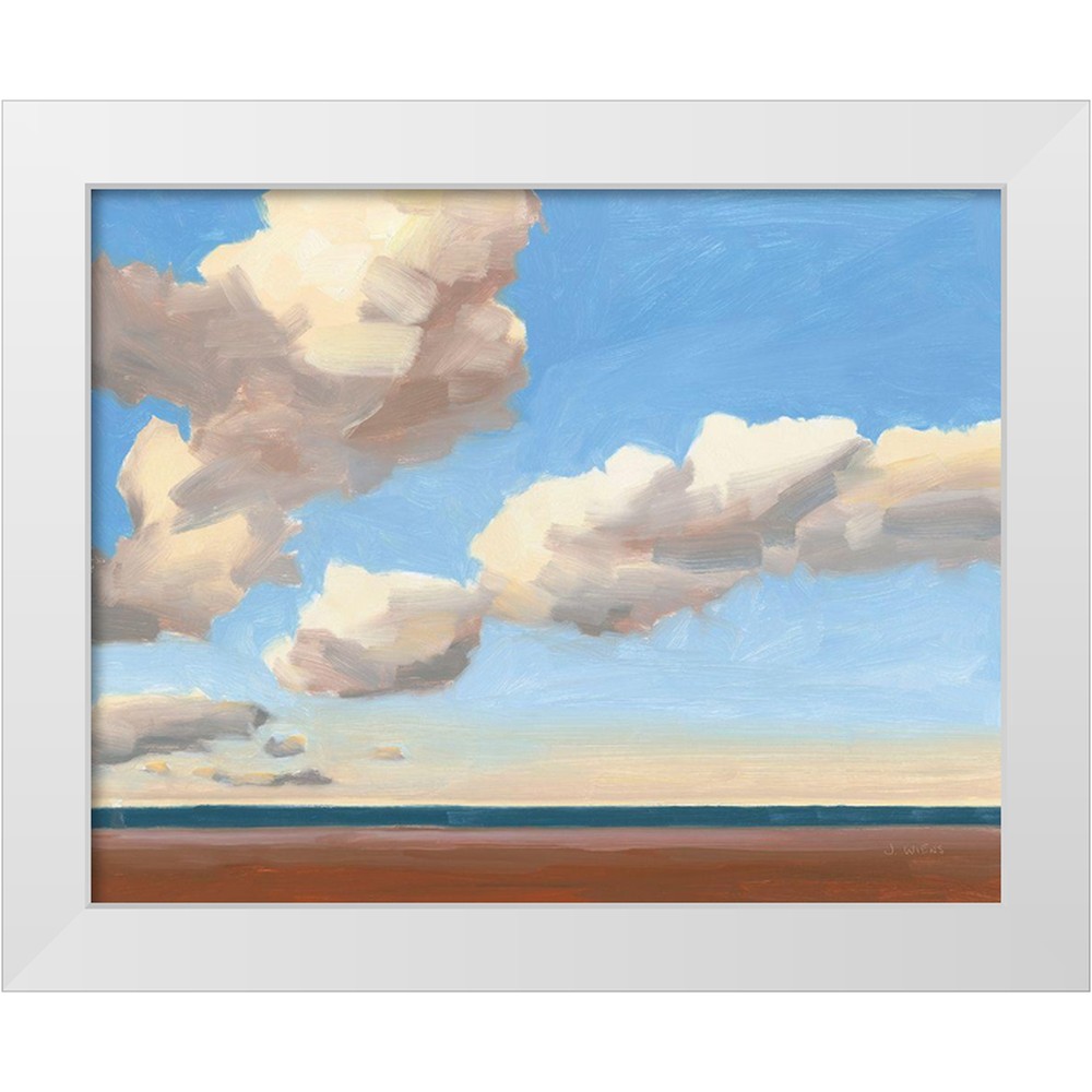 Wiens, James 32x26 White Modern Wood Framed Museum Art Print Titled ...